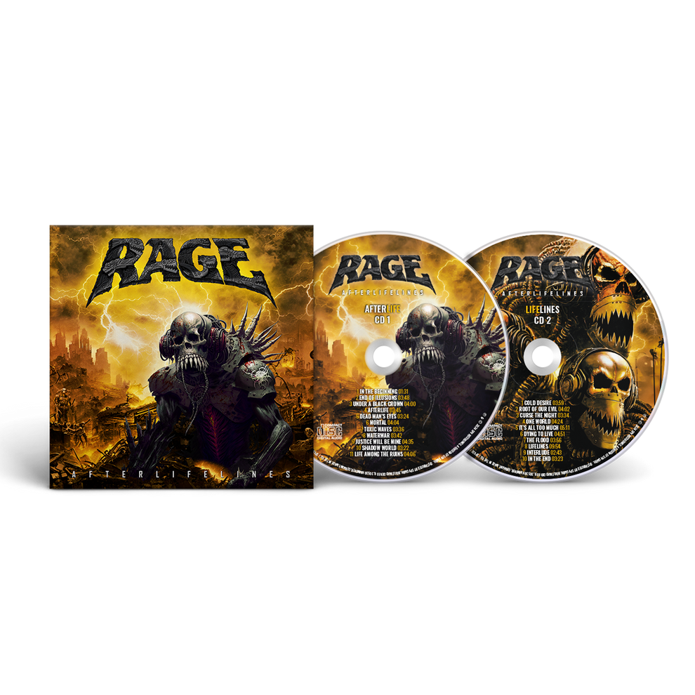 Rage "Afterlifelines" CD – SPV Entertainment